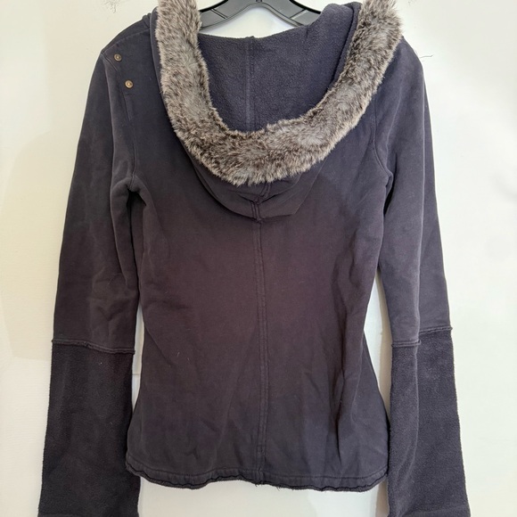 TWISTED HEART | Jackets & Coats | Twisted Heart Gray Utility Sweat Zip ...